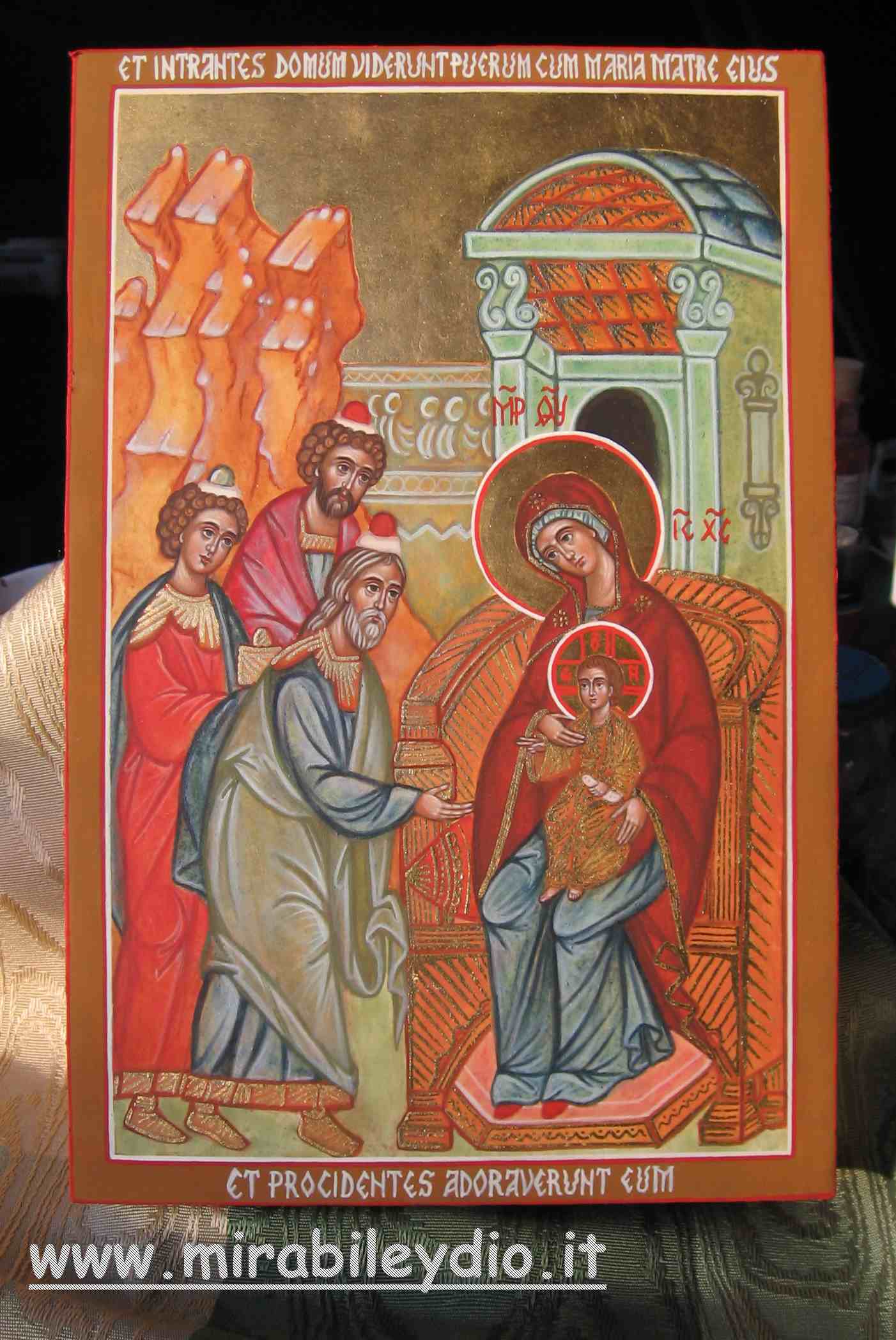 Icona dell'Adorazione dei Magi - Artportunity